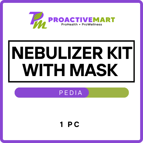 NEBULIZER KIT WITH MASK (Pedia) – ProactiveMart