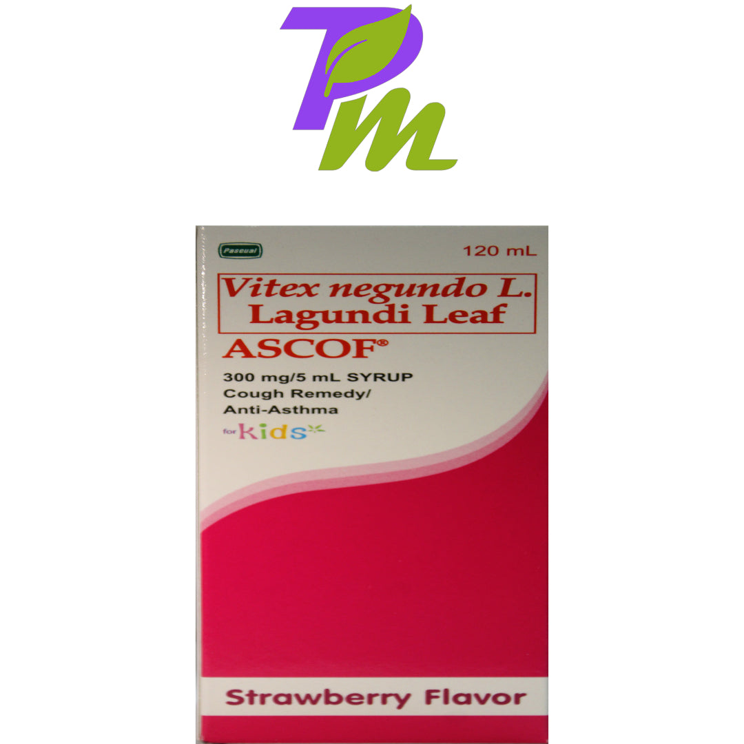 ASCOF LAGUNDI LEAF for Kids 120mL STRAWBERRY FLAVOR – ProactiveMart