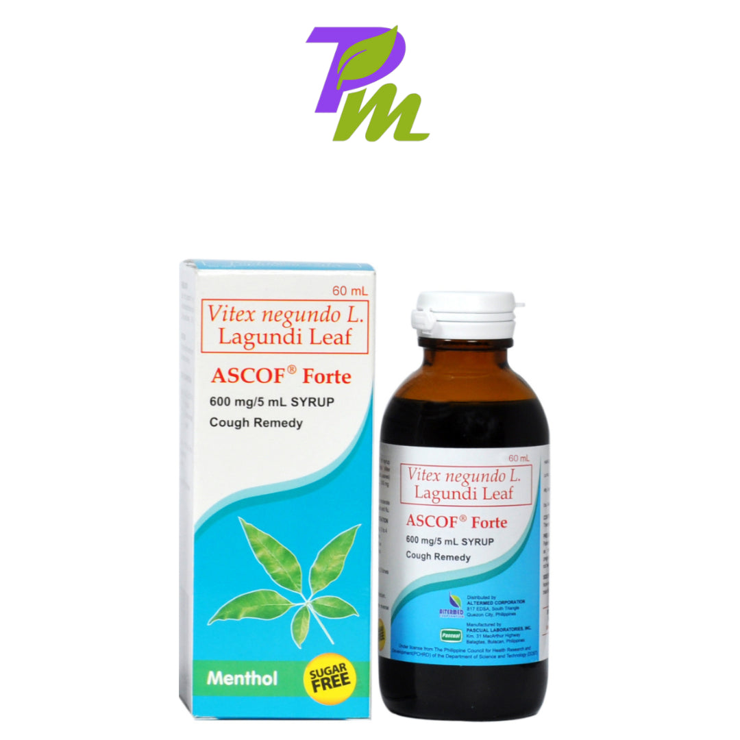 ASCOF FORTE LAGUNDI LEAF 60mL MENTHOL – ProactiveMart
