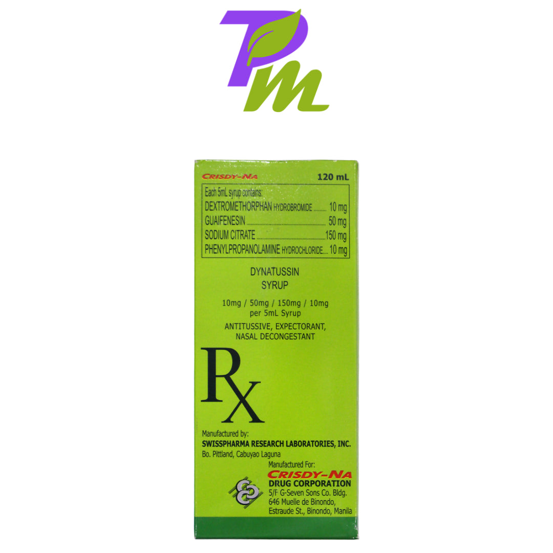 DYNATUSSIN SYRUP 120mL – ProactiveMart