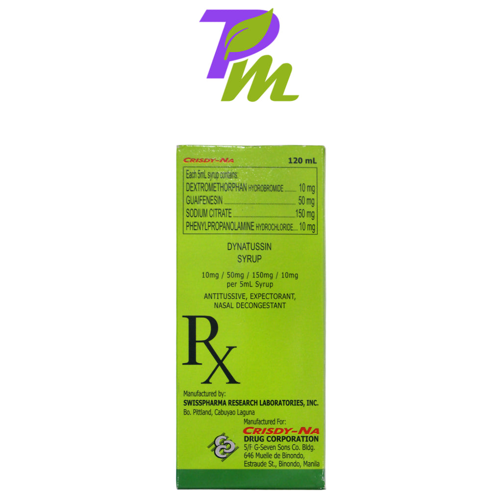 DYNATUSSIN SYRUP 120mL – ProactiveMart