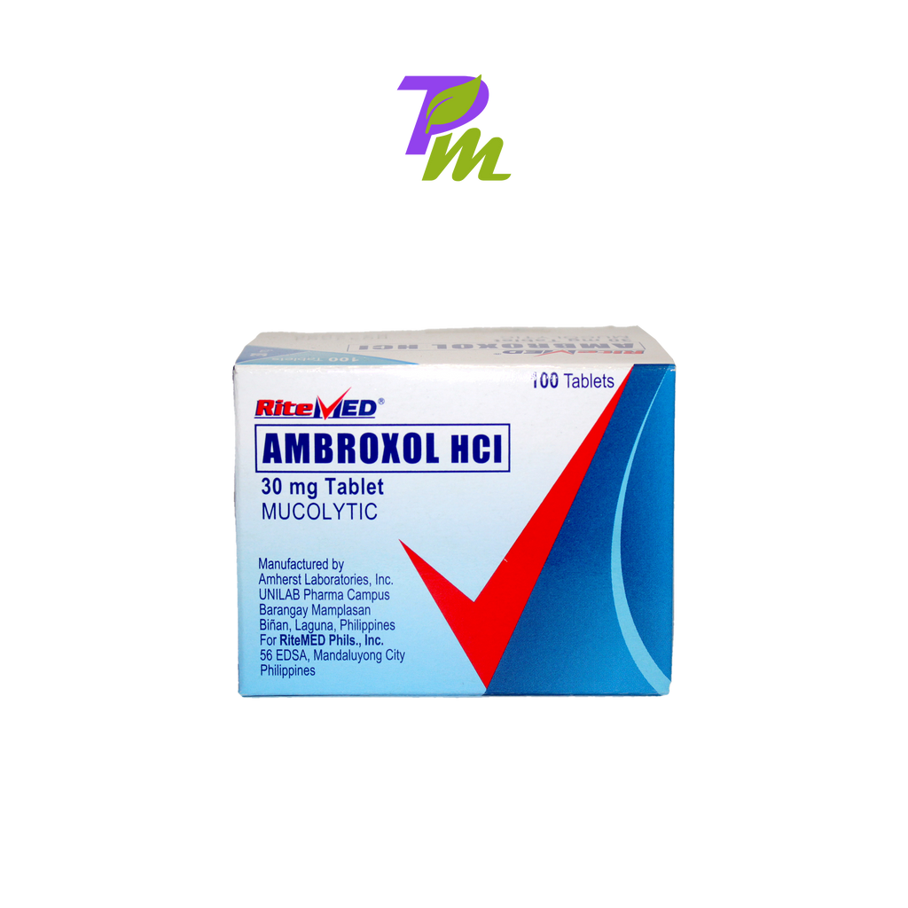 RITEMED AMBROXOL HCL 30MG – ProactiveMart