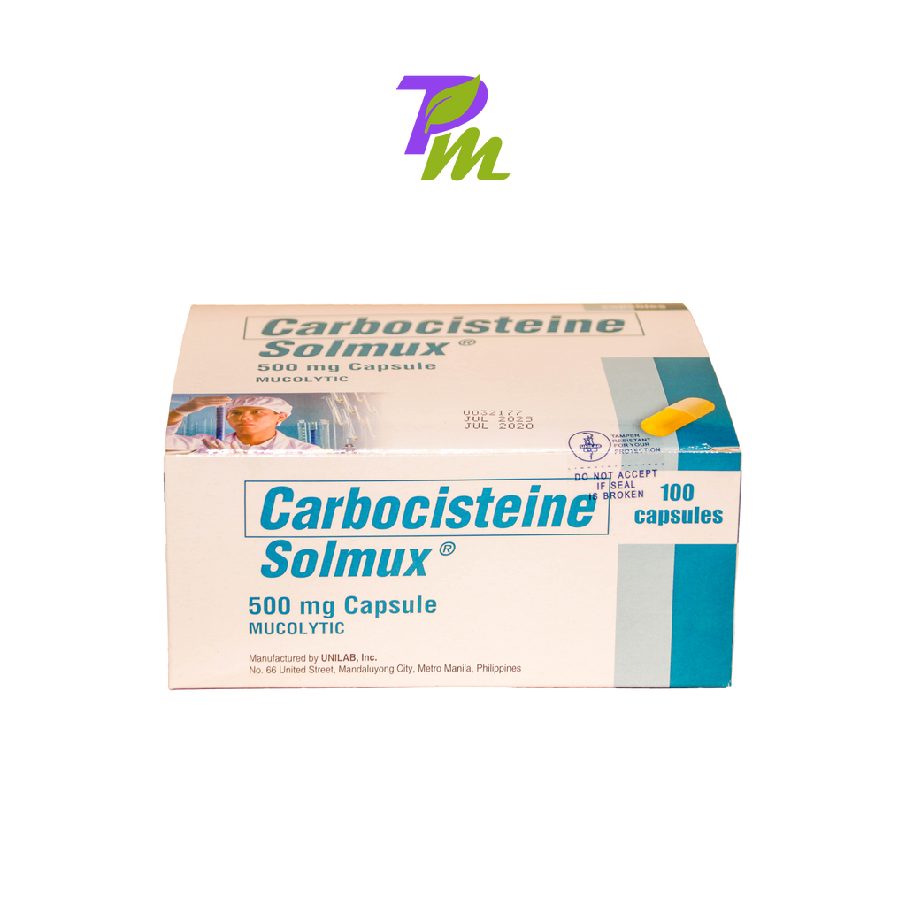 SOLMUX 500mg Capsule-10s – ProactiveMart