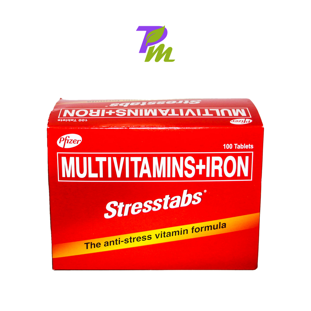 STRESSTABS ( Multivitamins + Iron )-30s – ProactiveMart